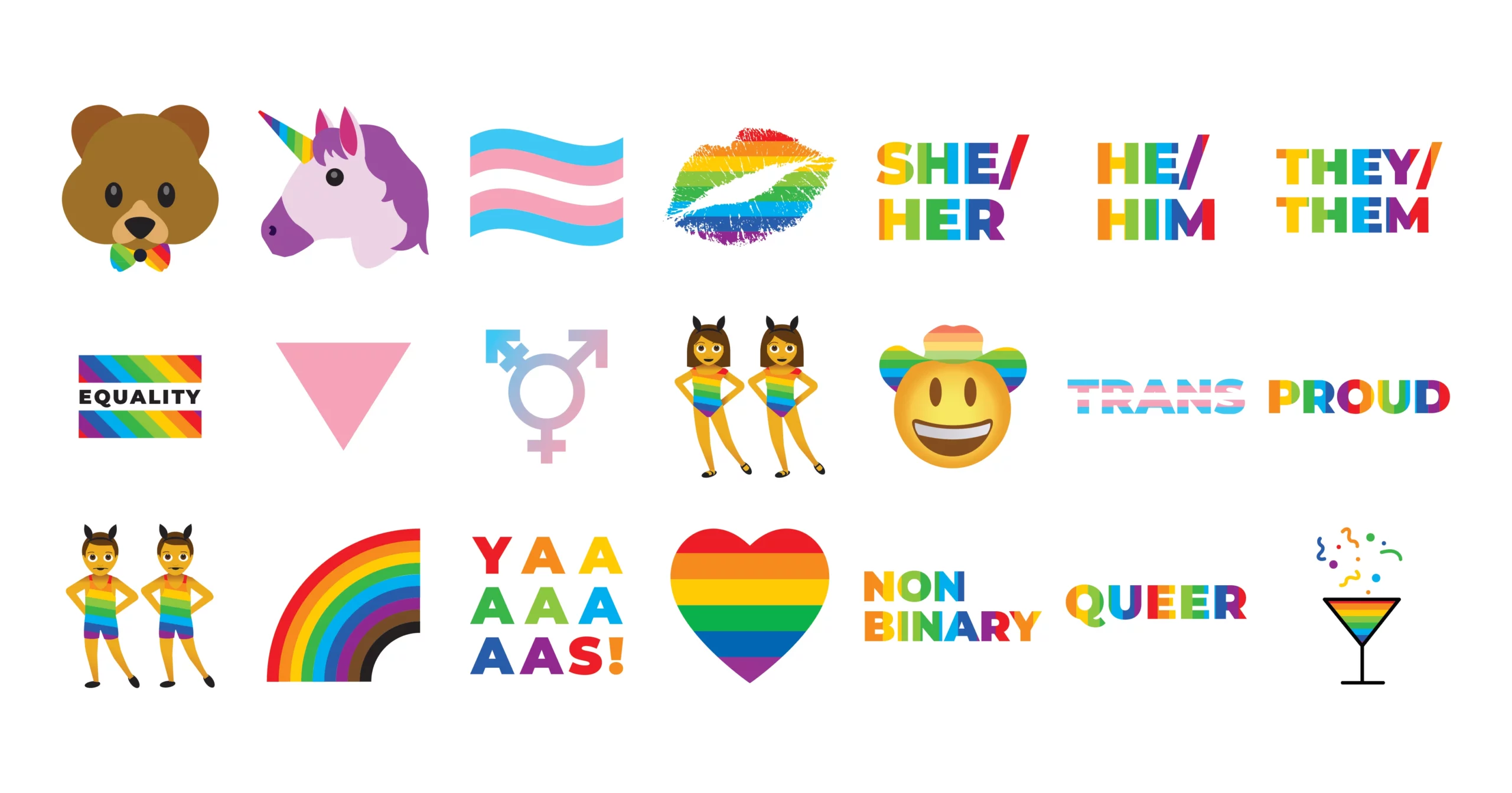Pride Emoji Kit | Inkhouse