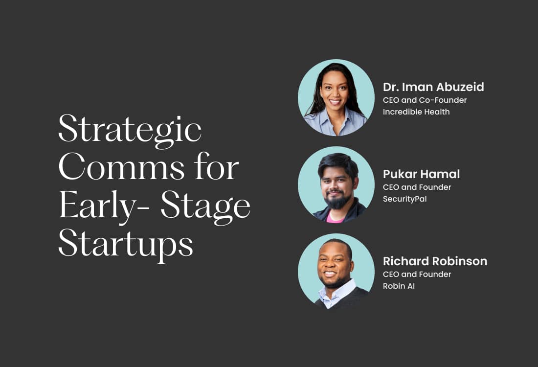 Virtual Panel Recap: Strategic Comms for Early-Stage Startups | Inkhouse